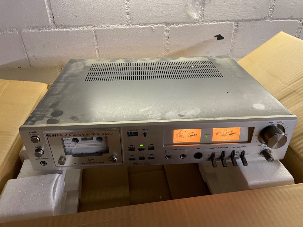ITT HIFI80 22m tapedeck / ovp teildefekt | Kaufen auf Ricardo