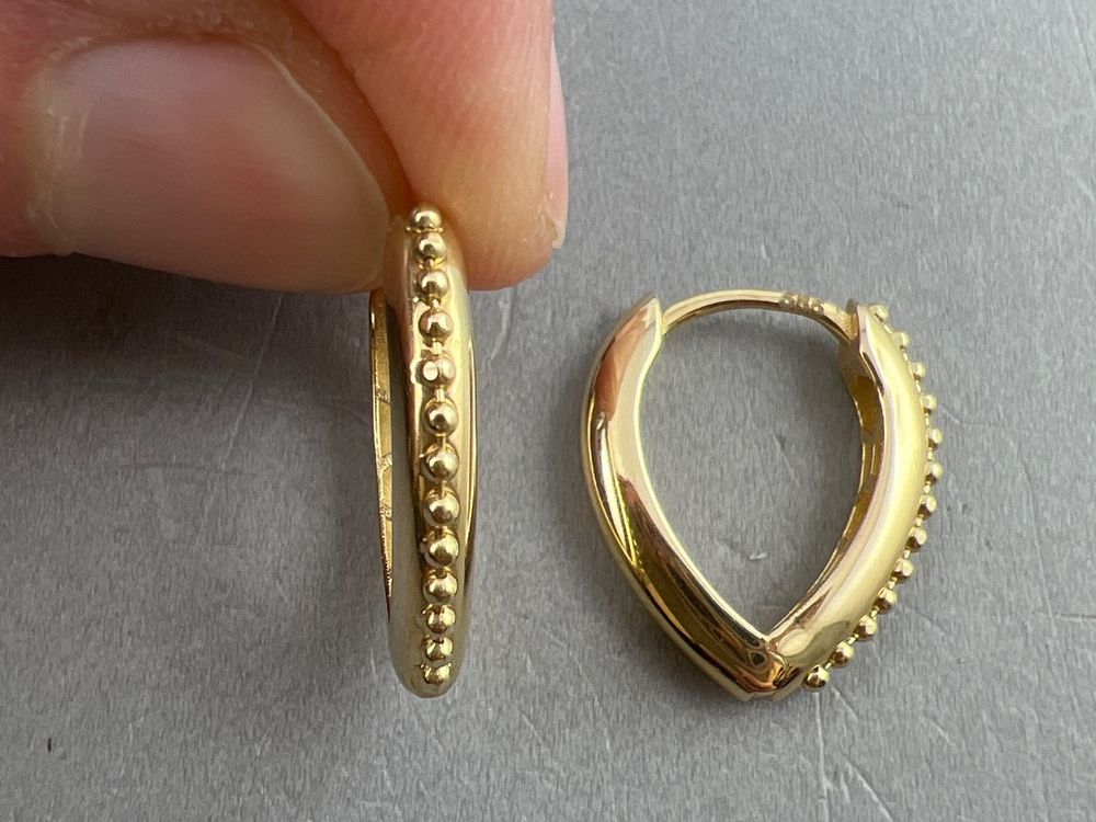 Creolen 585 Gold | Kaufen auf Ricardo