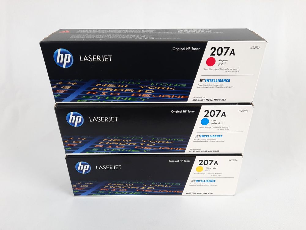 Hp Toner Set 207 A Farbe C Y M Neu Gemäss Beschreibung In Beinwil