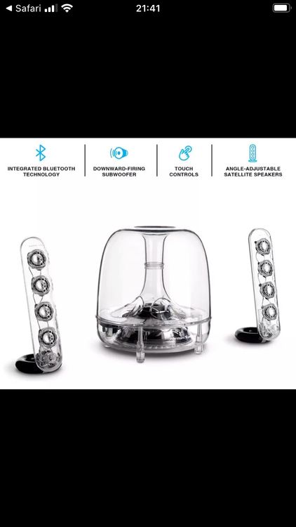 Harman Kardon Soundsticks III PC Laptop Mac Speaker System D (Gebraucht ...