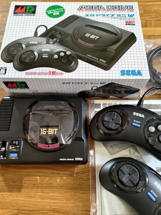 SEGA Mega Drive Mini (Genesis), 2 Controller + zus. Spiele (Gebraucht ...
