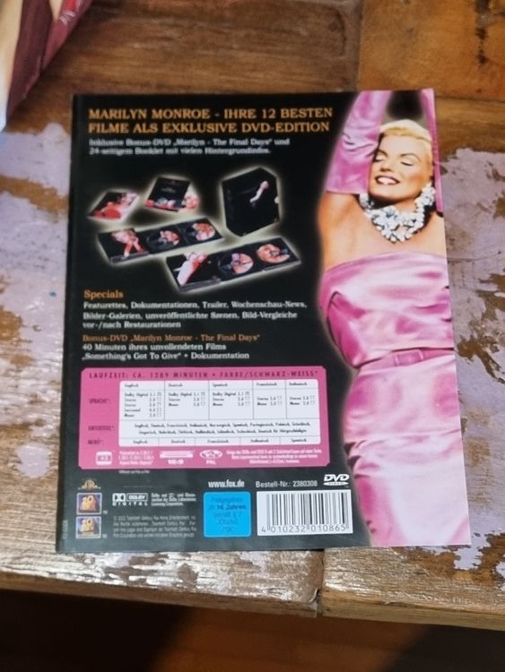 Marilyn Monroe - Diamond Box, DVD 12 Filme Limitiert RAR (Gebraucht) in Winterthur für CHF 185 ...