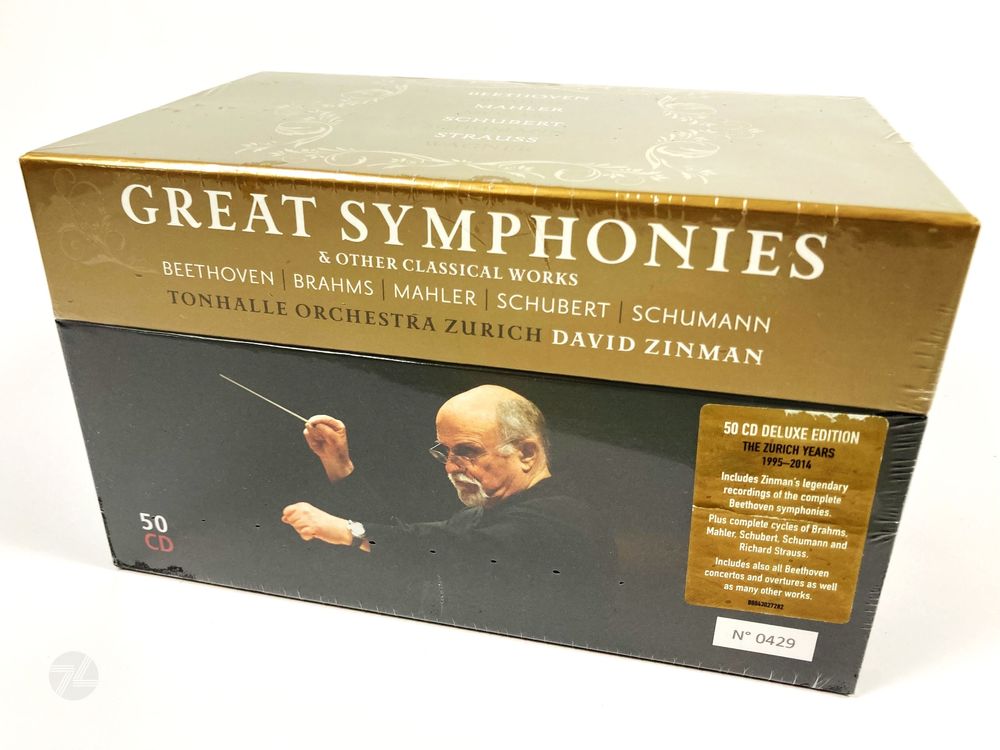 David Zinman Tonhalle Orchester Zürich 50 CD Deluxe Box (Neu und originalverpackt) in Wetzikon ...