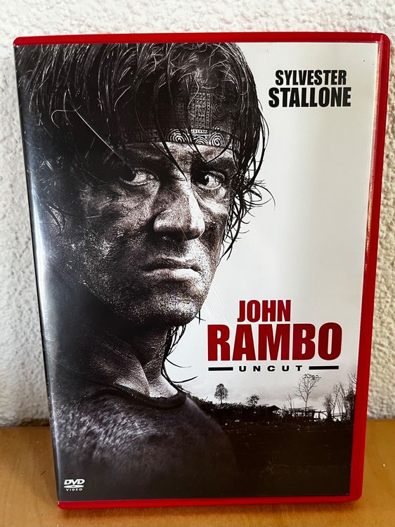 John Rambo : UNCUT (DVD) mit Sylvester Stallone (Gebraucht) in Rüdlingen für CHF 0.9 – mit ...