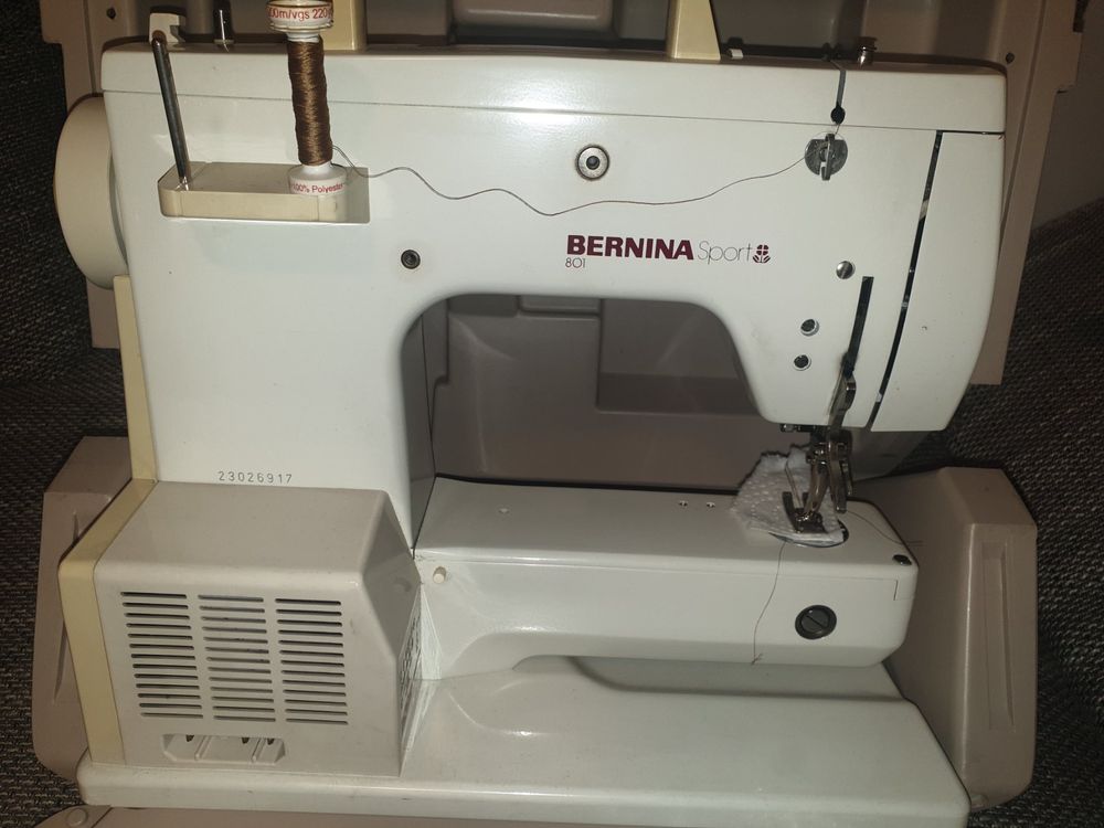Nähmaschine Bernina 801 Sport Freiarm Super Qualität! (Gebraucht) in ...