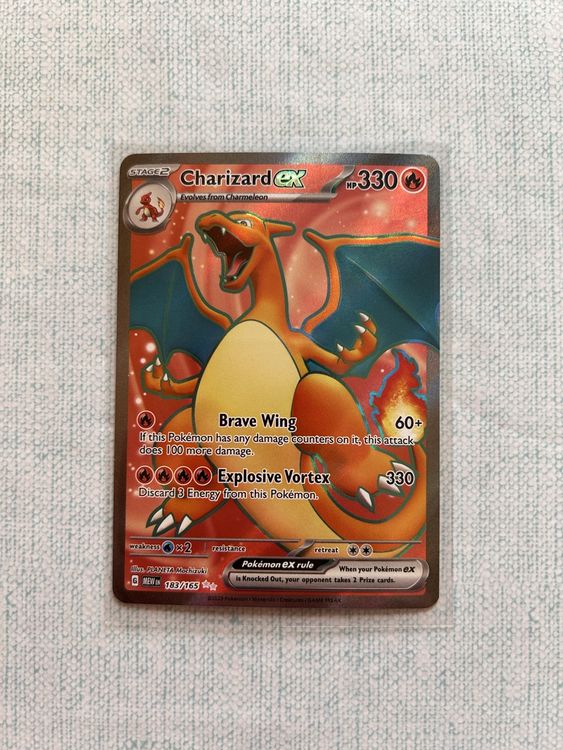 Charizard ex (MEW 183) - 151 - Pokemon (Gebraucht) in Willerzell für ...