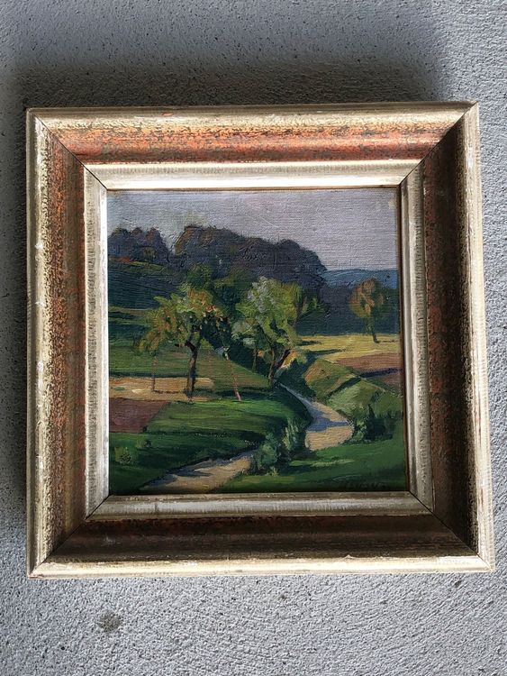 Emil Berger, Oel auf Leinwand auf Holz, Landschaft in BL (Gebraucht) in Bern für CHF 120 – mit ...