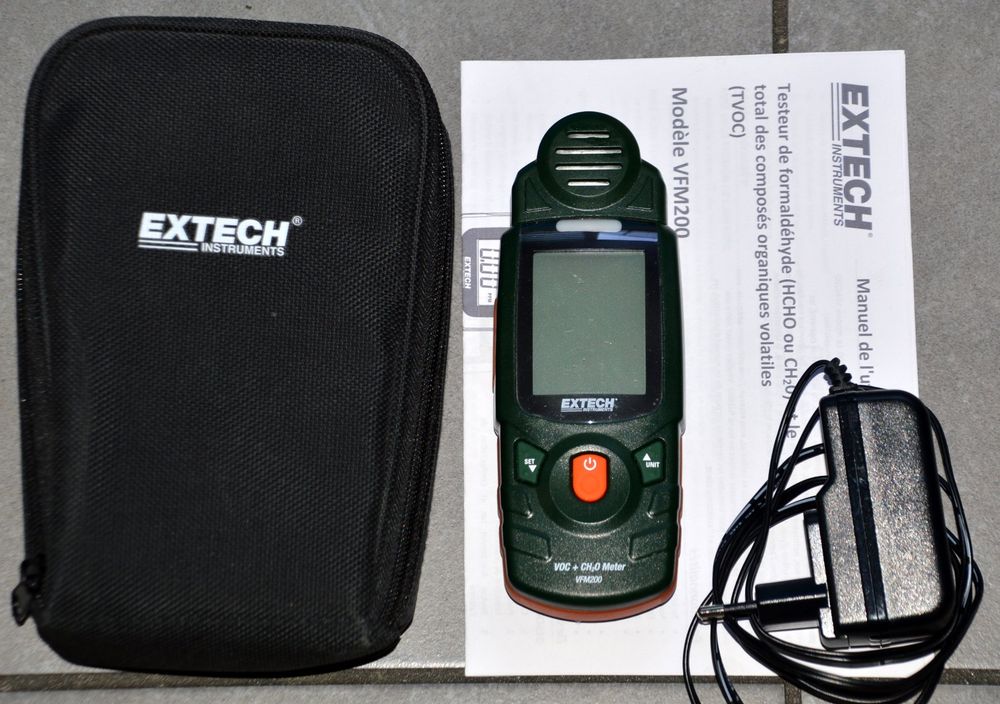 Extech VFM200 Formaldehyd-Prüfgerät Testeur de formaldéhyde (Gebraucht ...
