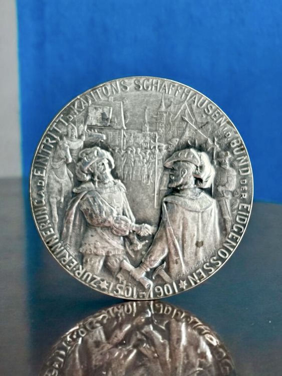 Silbermedaille Schaffhausen im Bunde (Gebraucht) in Winterthur für CHF 58 – mit Lieferung auf ...