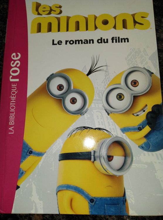 Les Minions Le roman du film BIBLIOTHÈQUE ROSE DÈS 8 ANS (Neu (gemäss ...