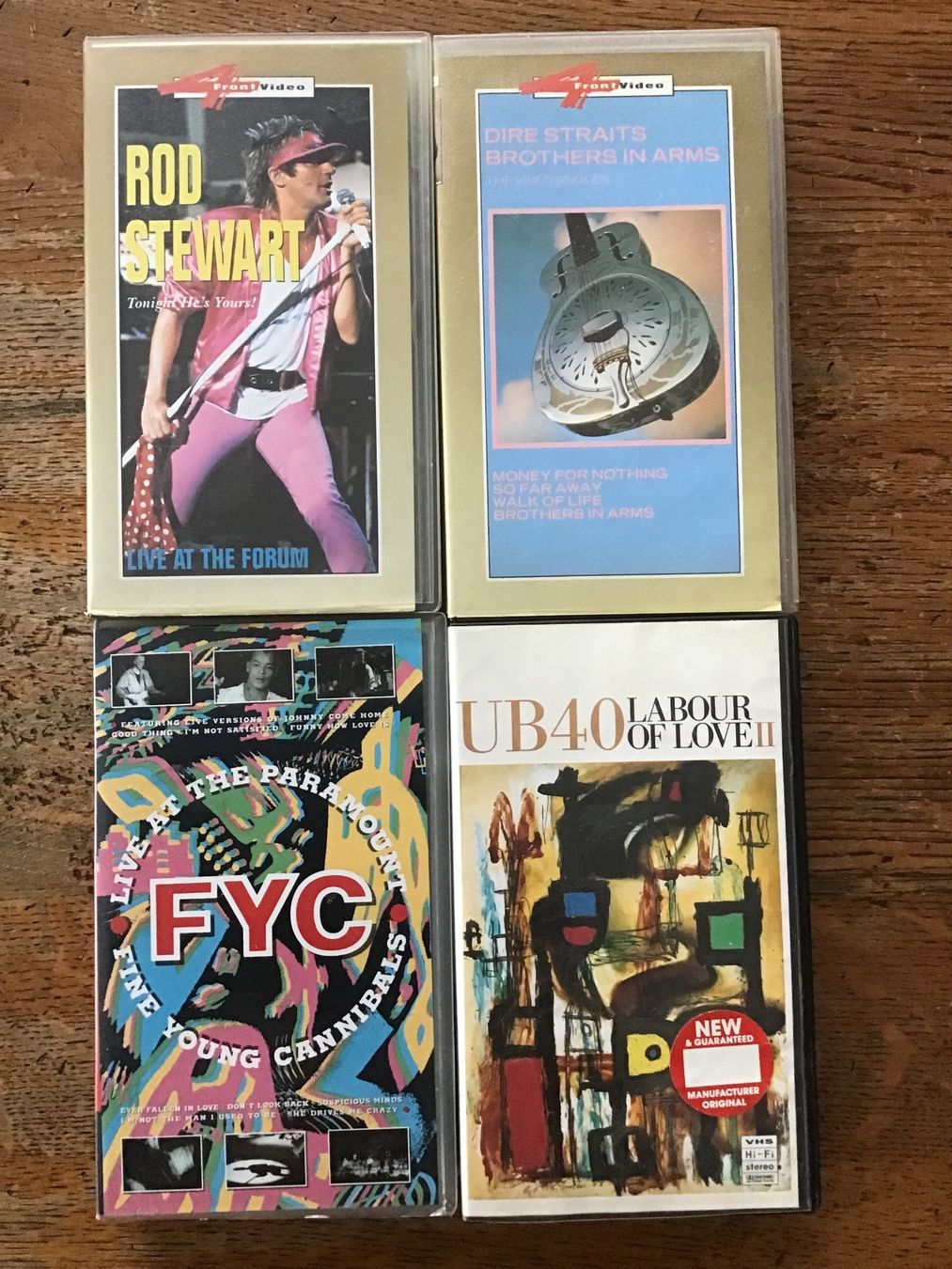 Lot 4 K7 vidéo VHS concerts Dire Straits … (Gebraucht) in Fully für CHF ...