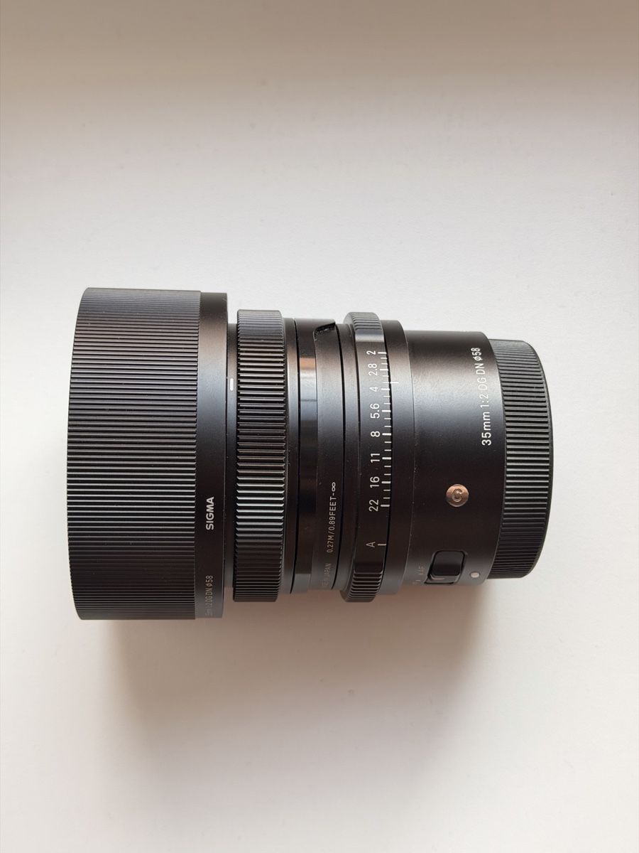Sigma für Sony E-Mount: 35mm F2 DG DN, einwandfreier Zustand (D ...