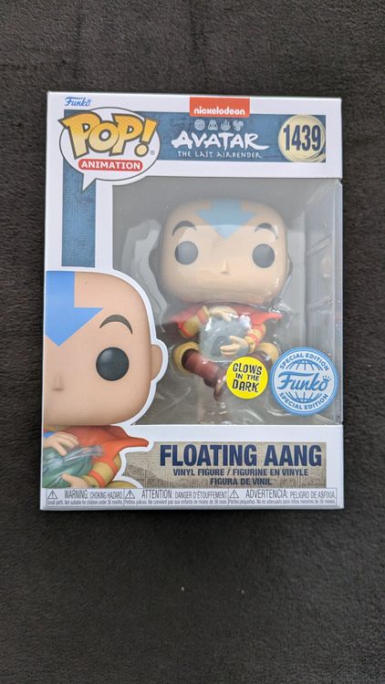 Funko Pop! The last Airbender - Floating Aang #1439 GitD (Neu und ...