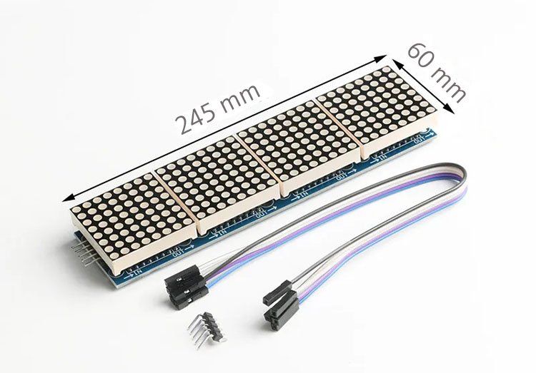 MAX7219 Large Dot Matrix Display 2088AS - ROT (Neu und originalverpackt ...