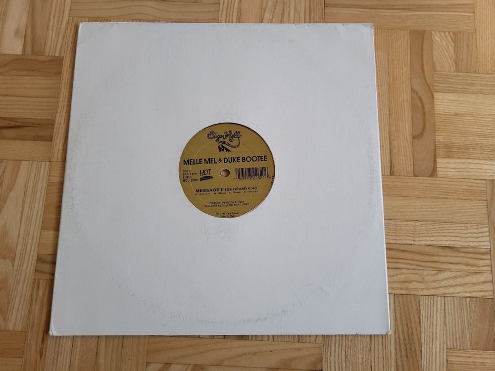 Grandmaster Flash / Melle Mel - White Lines & Message II (Gebraucht) in ...