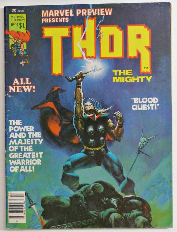 MARVEL PREVIEW #10 THOR MAGAZINE 1977 (Gebraucht) in Lugano für CHF 12. ...