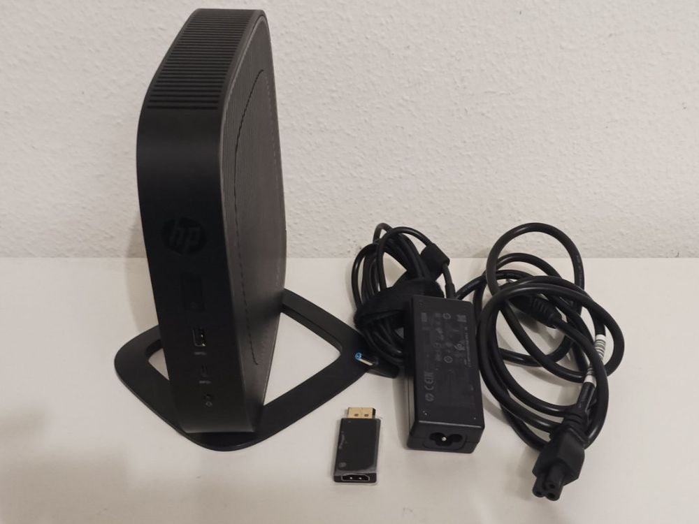HP t530 Thin Client mit Netzteil & DisplayPort2HDMI Adapter (Gebraucht ...