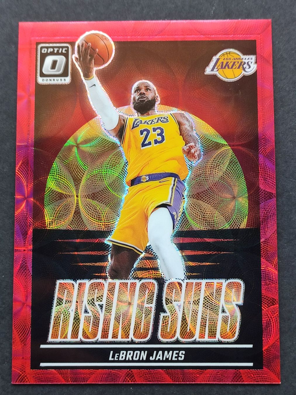 Lebron James Rising Suns Red International Optic 2024-25 (Gebraucht) in ...