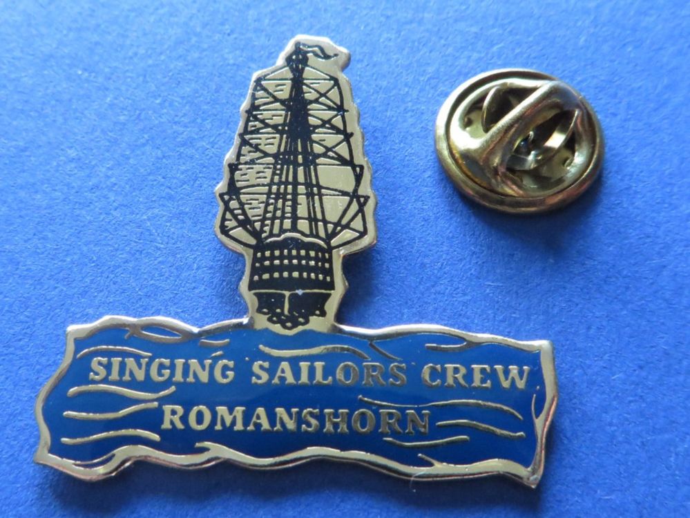 PIN PIN'S SINGING SAILORS CREW ROMANSHORN, SEGELSCHIFF,limit | Kaufen ...