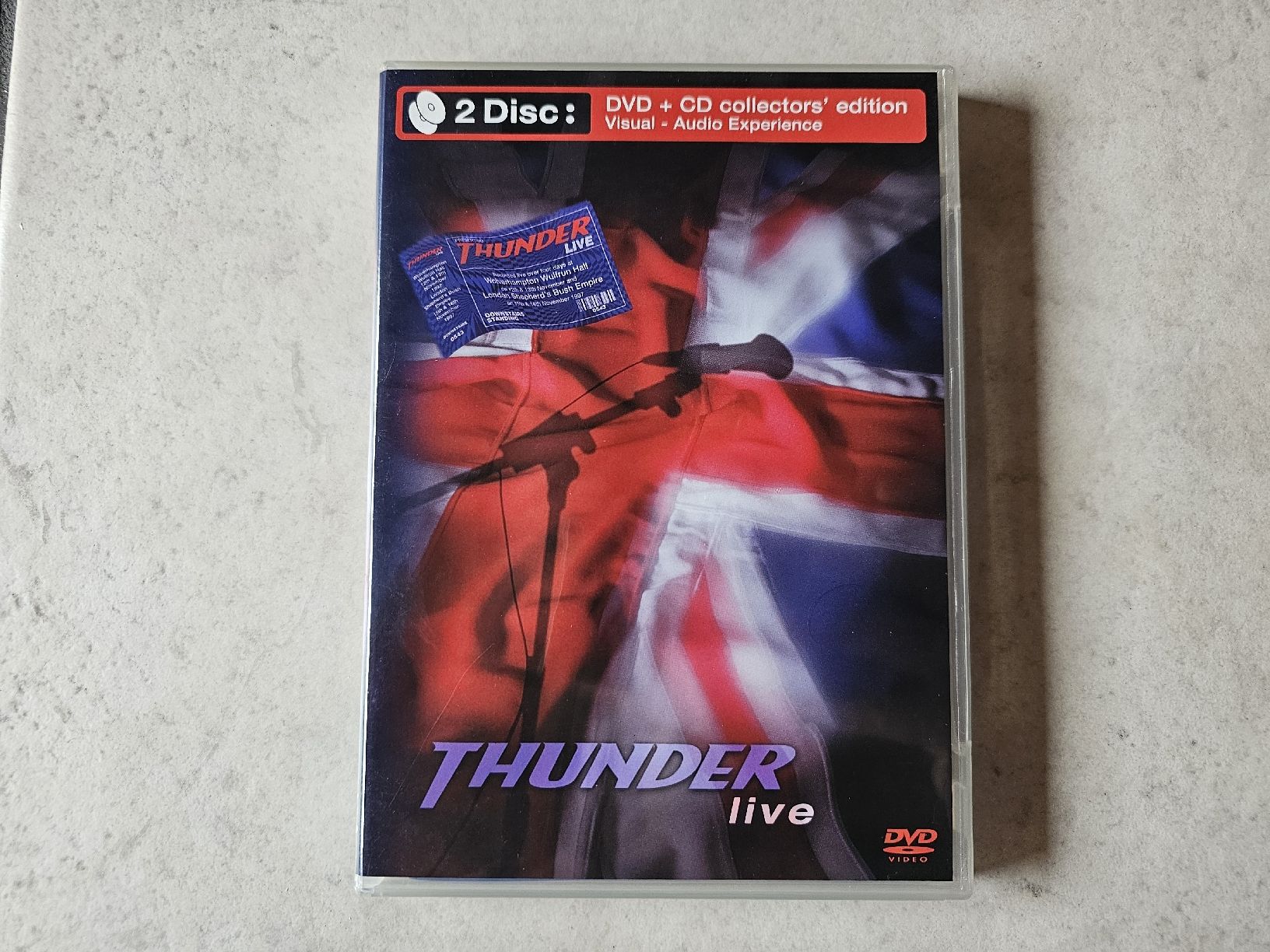 Thunder - LIVE / 2 Disc Collector's Edition CD + DVD (Gebraucht) in ...