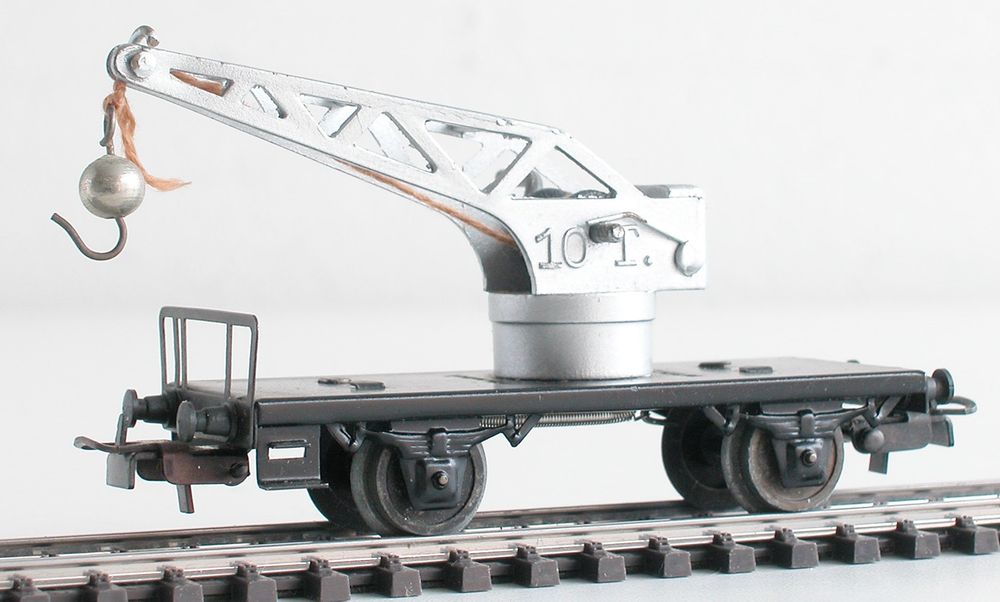 Märklin alter Kranwagen 366 NK10 / 1954 Spur H0 (Gebraucht) in Oberwil ...