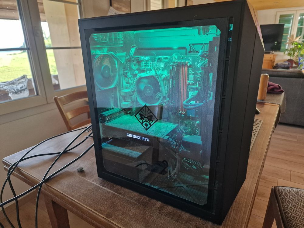 Gaming Computer Hp Omen Nvidia RTX 2070/ 32 gb. Ram/ i7-9700 (Gebraucht ...
