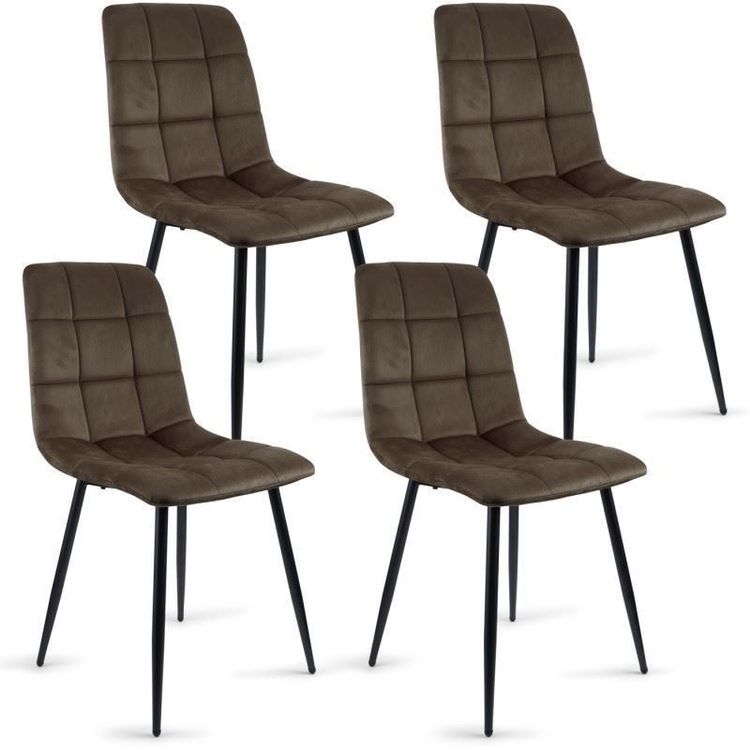 Esszimmerstuhle Braun 4er Set