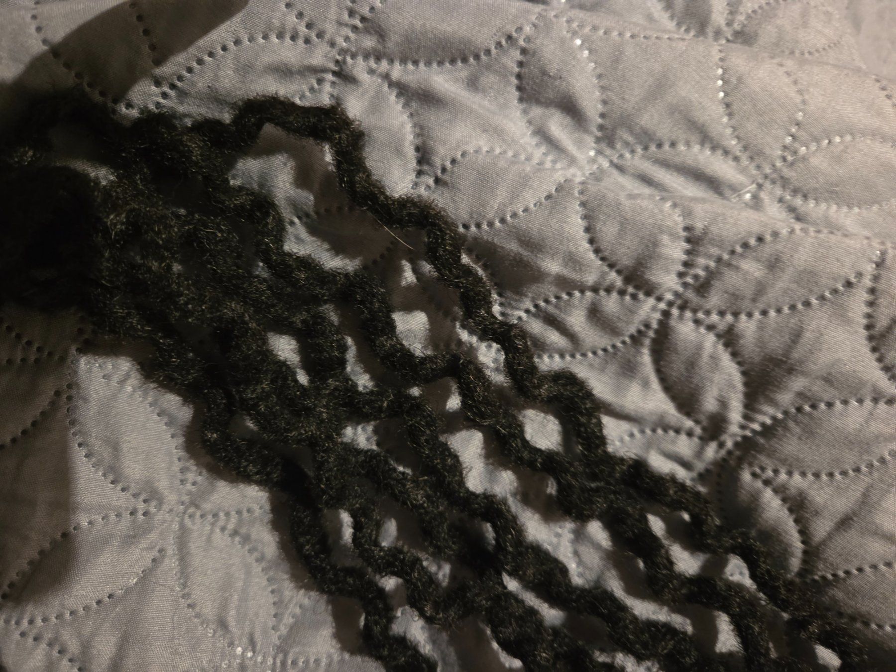 10 stk single ended curly dreads (Neu (gemäss Beschreibung)) in horn ...