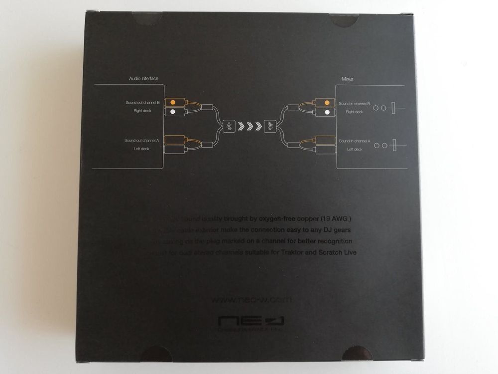 NEO d+ Class X 4ch multi RCA cable 2.1m (Neu und originalverpackt) in ...