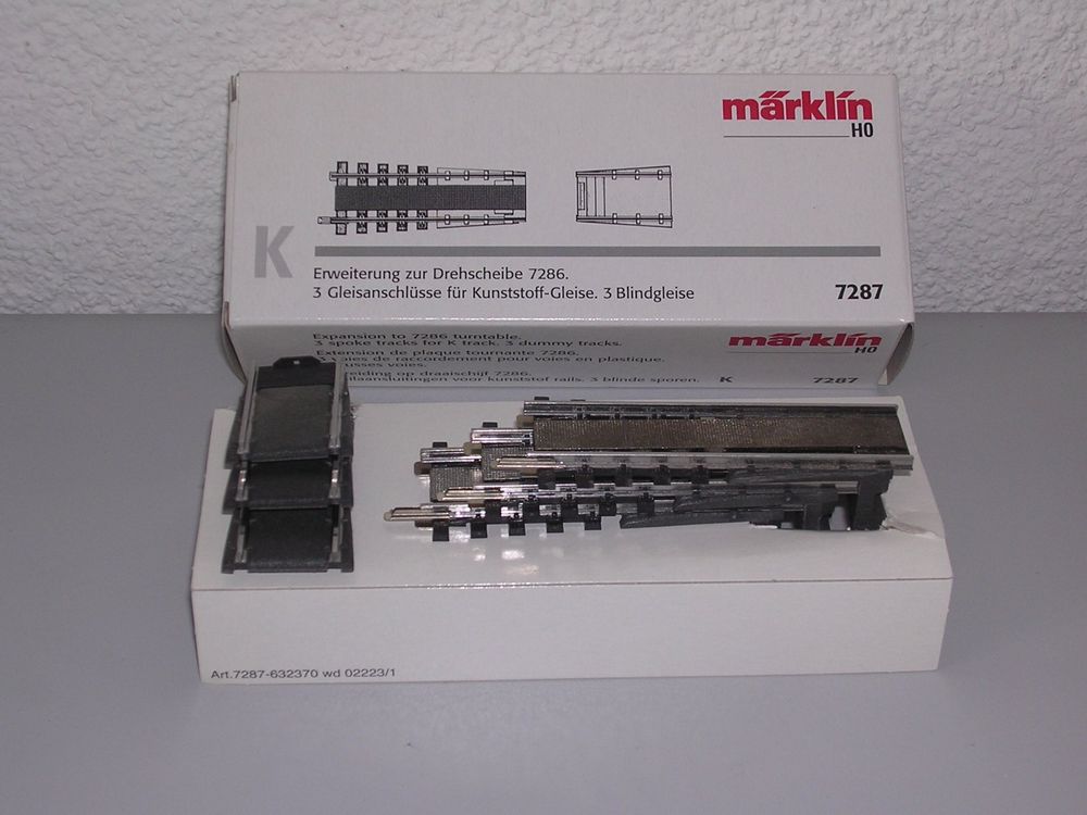 Märklin 7287 Erweiterung zur Drehscheibe H0 | Kaufen auf Ricardo