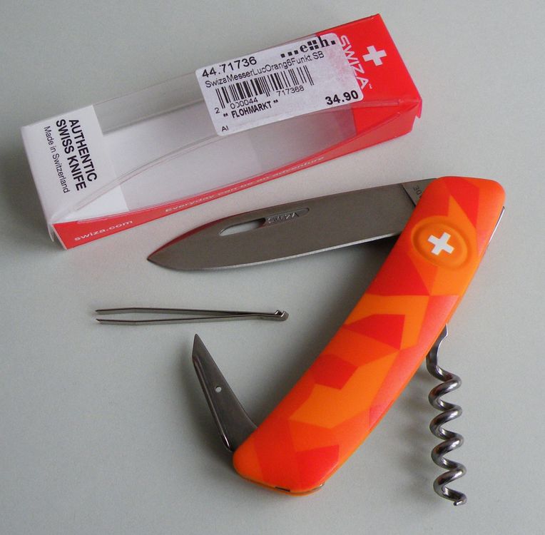 SWIZA Delémont Sackmesser Taschenmesser C01 SWISS MADE (Neu und originalverpackt) in Zürich für ...