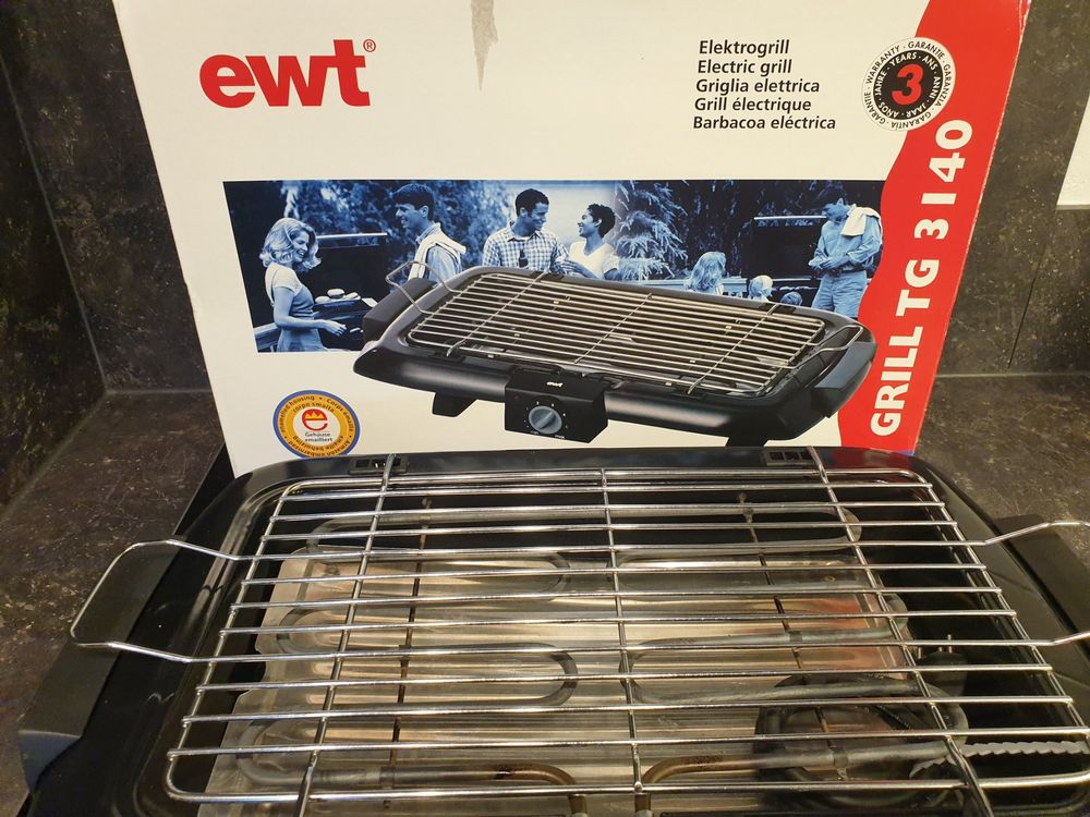 Elektrischer Tischgrill von EWT | Kaufen auf Ricardo
