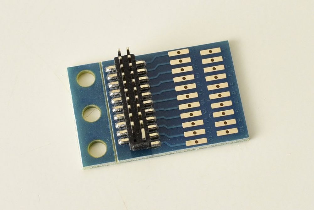 21MTC Adapter-/Steckplatine für Decoder H0 (Neu (gemäss Beschreibung ...
