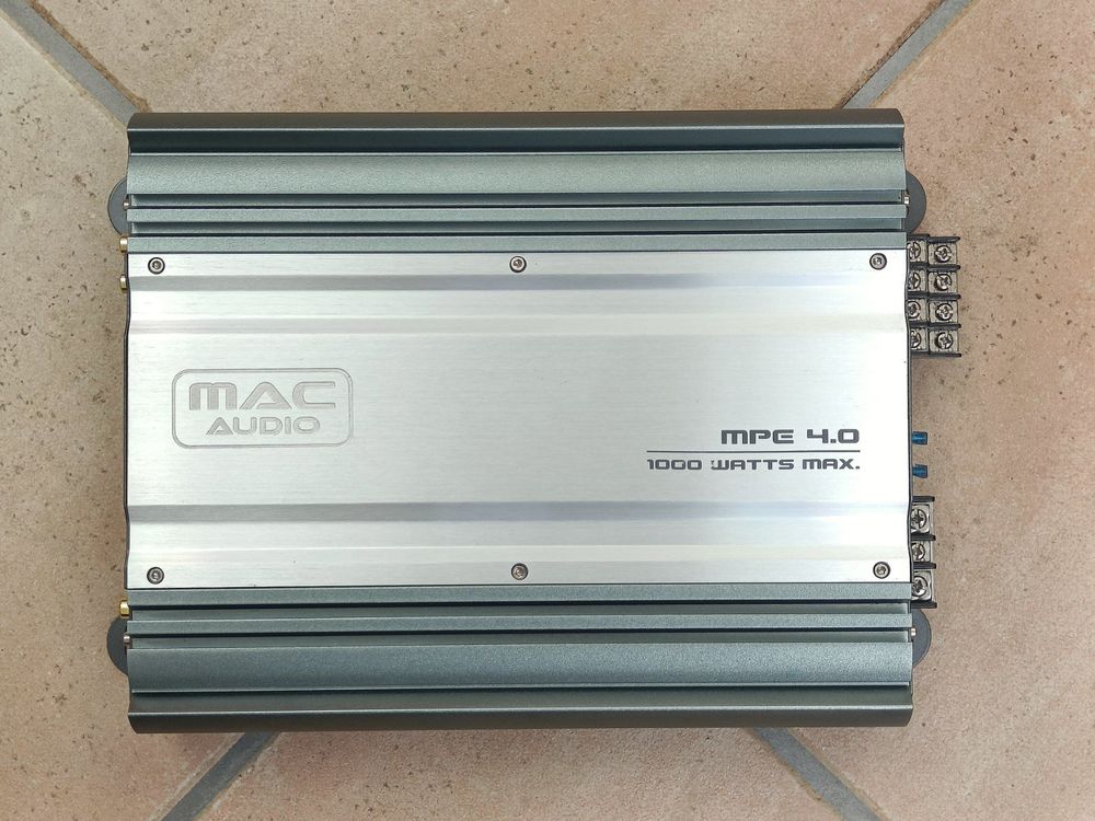 MAC Audio MPExclusive 4.0 Endstufe 4/3/2Kanal 1000W bis 2Ohm (Gebraucht ...