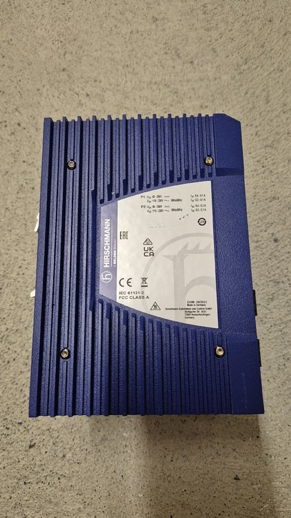 Hirschmann RSP35 Managed Industrial Switch–Ideal for Homelab (Gebraucht ...