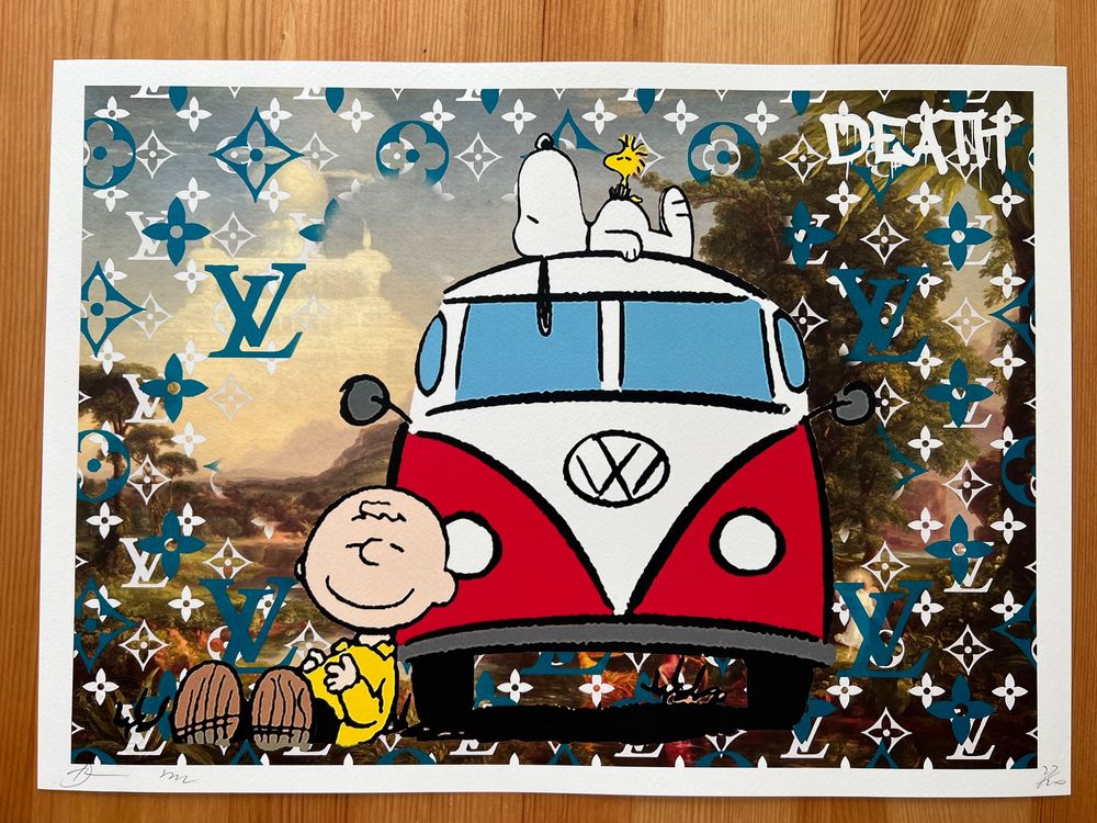 DEATH NYC « Vuitton Snoopy VW Bus » 27/100 (Neu (gemäss Beschreibung ...