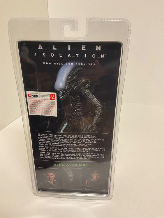 NECA Alien Isolation Xenomorph Action Figure (Neu und originalverpackt ...