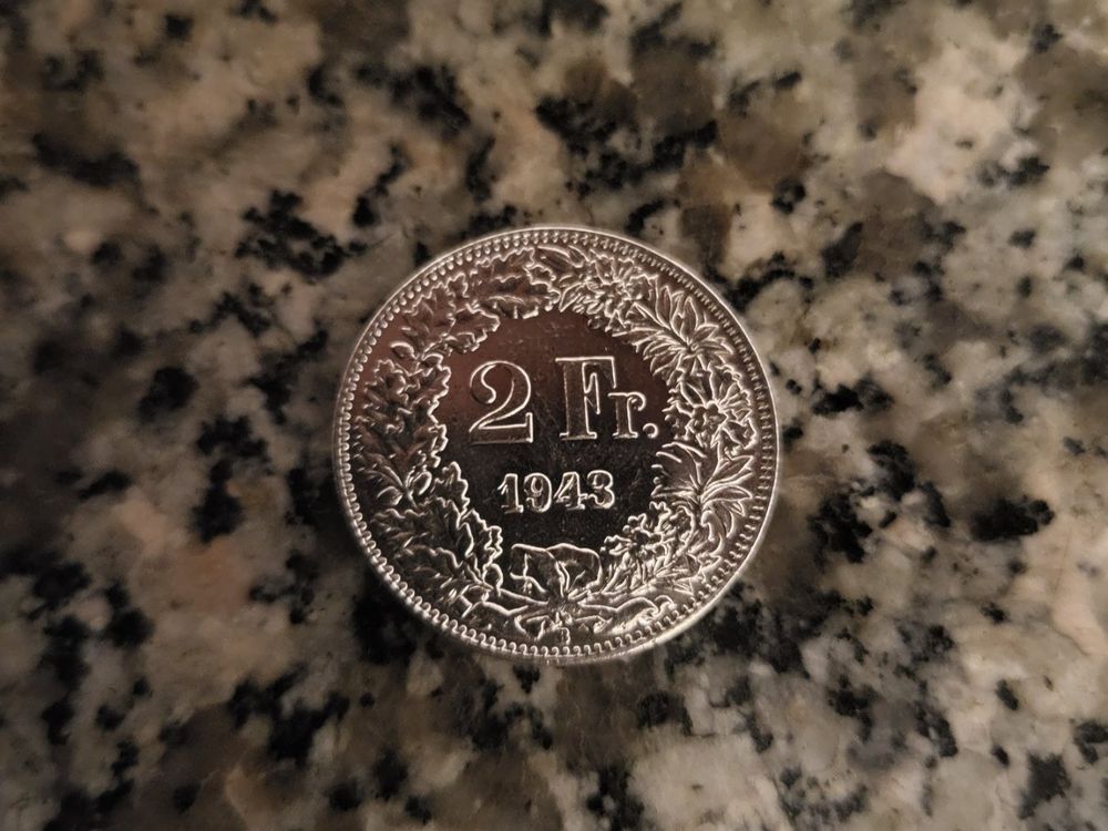 2.- Franken 1943 | Kaufen auf Ricardo