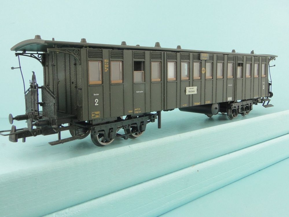 Brawa 31003 Stuttgart Plattformwagen 2/3 Kl. | Kaufen auf Ricardo