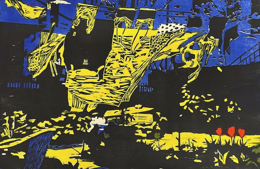 Holzschnitt handsigniert Roland Flück (ID b3414) | Kaufen auf Ricardo