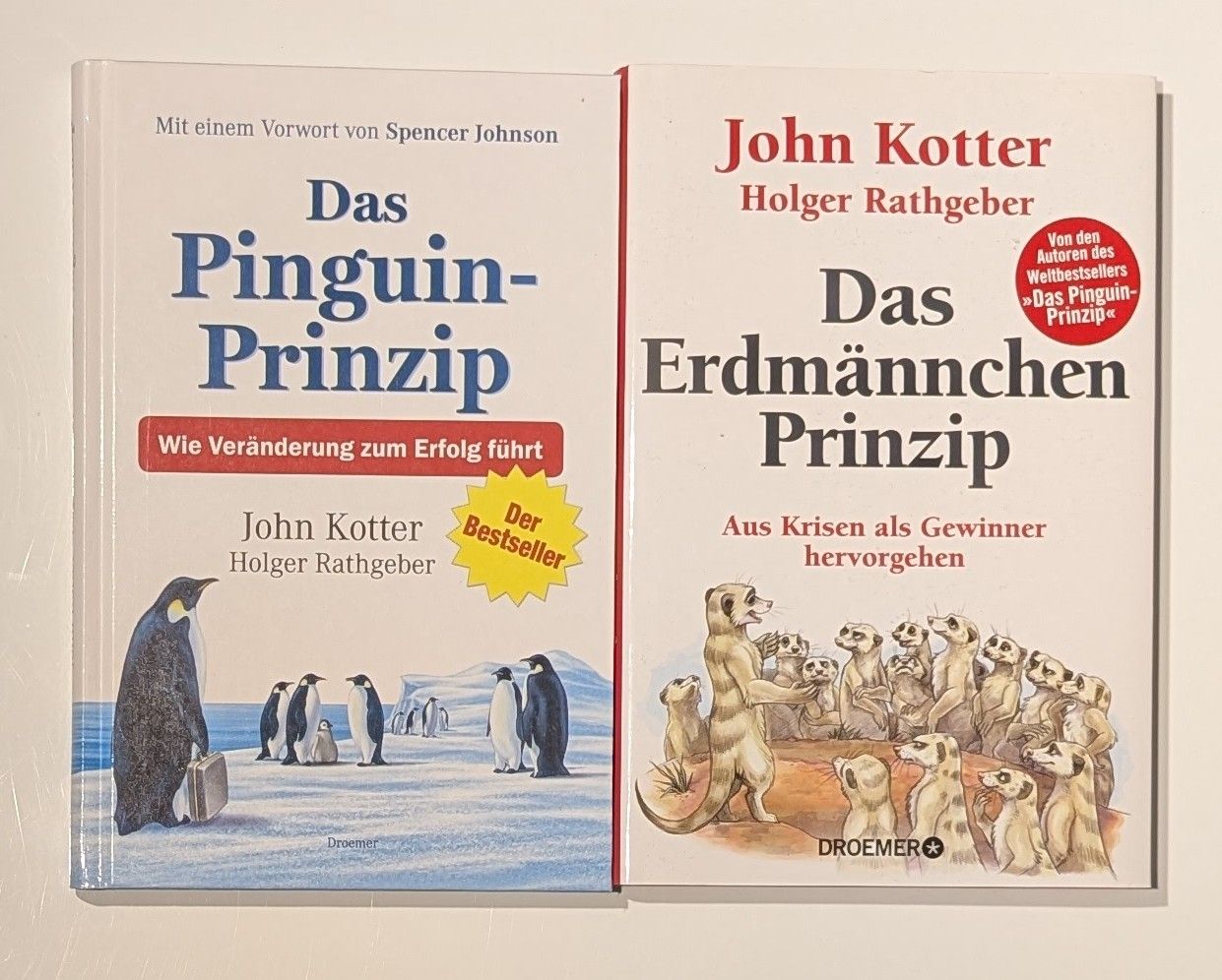 2 Bücher von John Kotter & Holger Rathgeber (Neu (gemäss Beschreibung ...