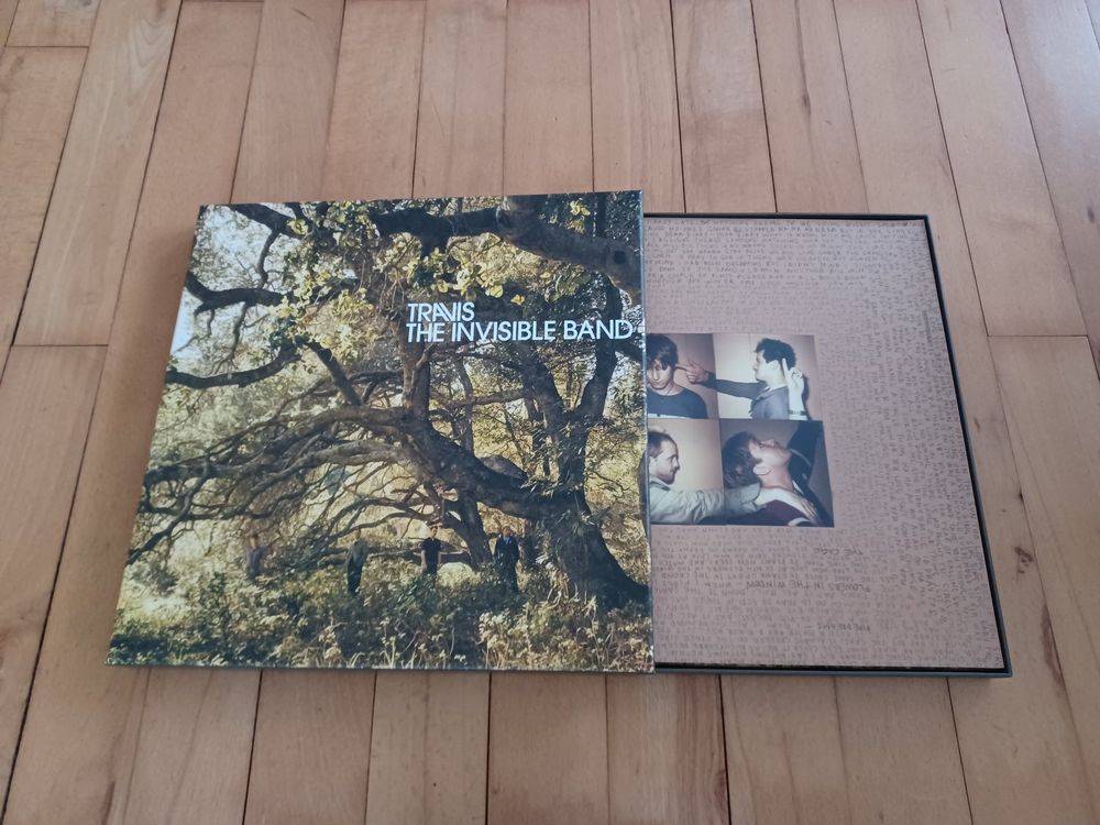 Travis The Invisible Band Box Set 2x LP Clear Vinyl + 2x CD | Kaufen ...