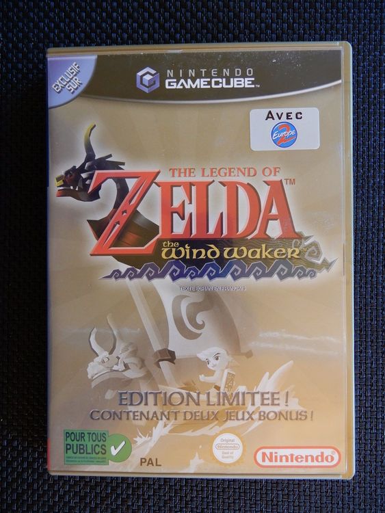 Nintendo Game Cube Zelda the Wind Waker Edition Limitee | Kaufen auf ...