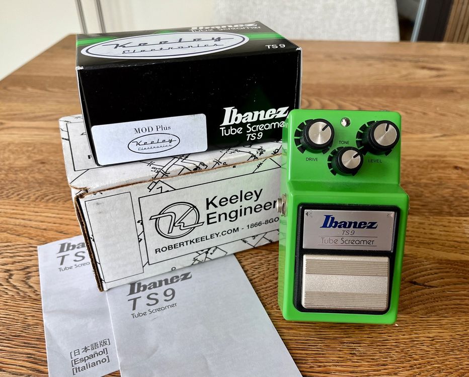 Ibanez TS9 mit Keeley Plus Mod (Gebraucht) in Einsiedeln für CHF 180 ...