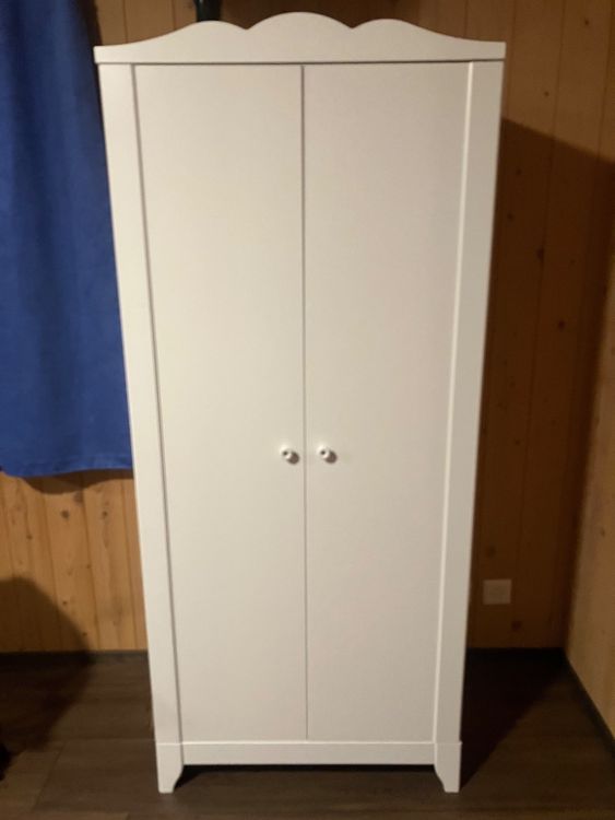 Kleiner Kleiderschrank mit 2 Tablaren & 1 Kleiderstange | Kaufen auf ...