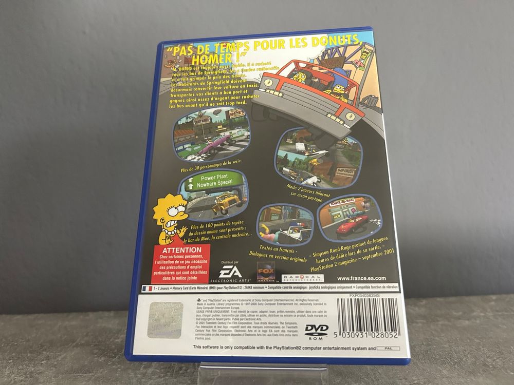The Simpsons - Road Rage - PS2 | Kaufen auf Ricardo