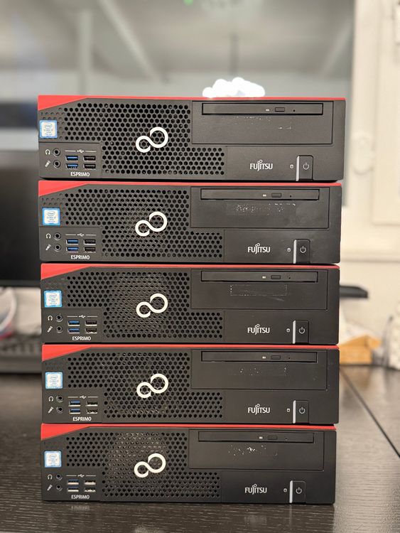 5x HP Fujitsu ESPRIMO (nur zusammen zu verkaufen) (Gebraucht) in ...
