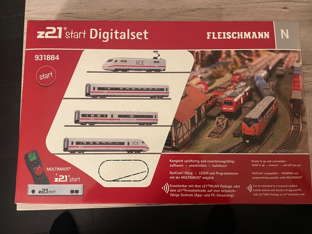 Z21 start Digitalzentrale mit Fleischmann Multimaus (Neu und ...
