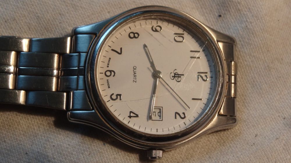 JPS HERREN UHR,QUARTZ UHR,DATE.LÄÜFT (Gebraucht) in zürich für CHF 12 ...