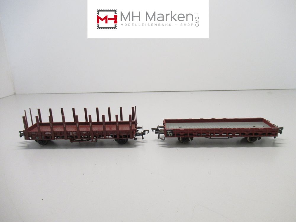 Fleischmann Flachwagen+Rungenwagen Ohne OVP DC GS H0 (Gebraucht) in Basel für CHF 15 – mit ...